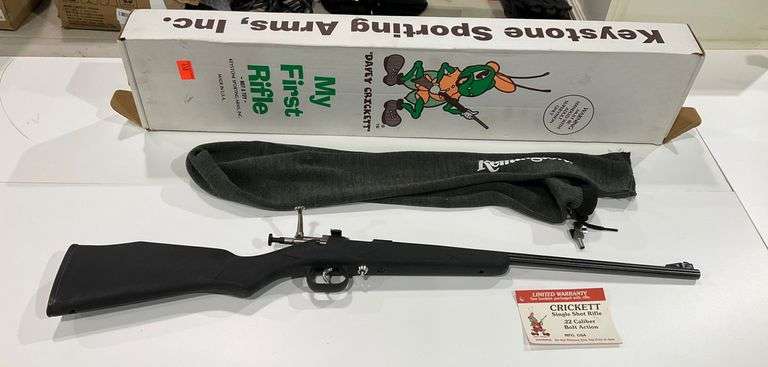 Crickett My First Rifle .22 LR Caliber Single Shot Bolt Action, Serial ...