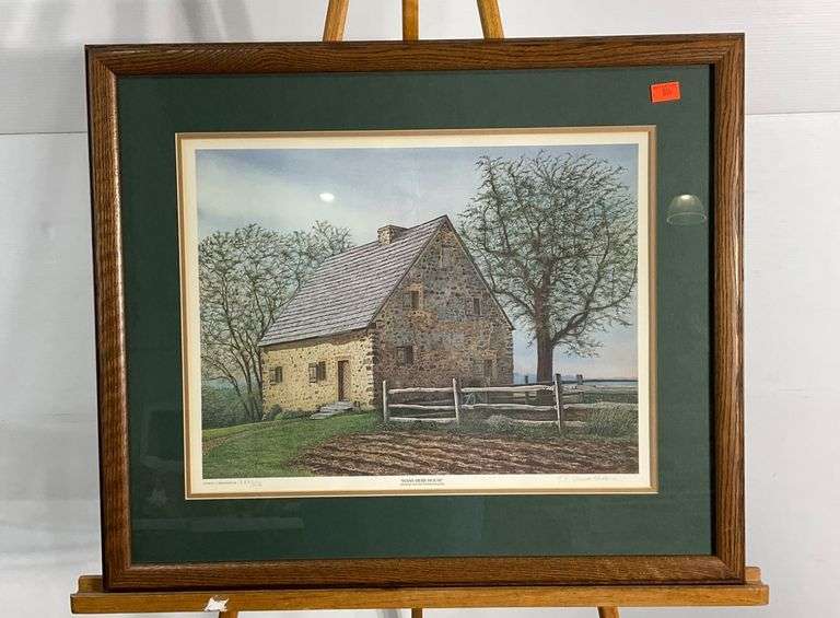 Framed Limited Edition Print of ‘Hans Herr House’ by Thomas Foster ...