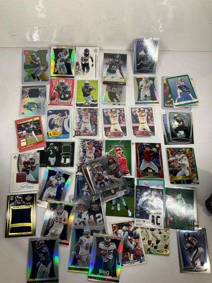 Mixed Lot of Football, Baseball, and Multi-Sport Trading Cards ...