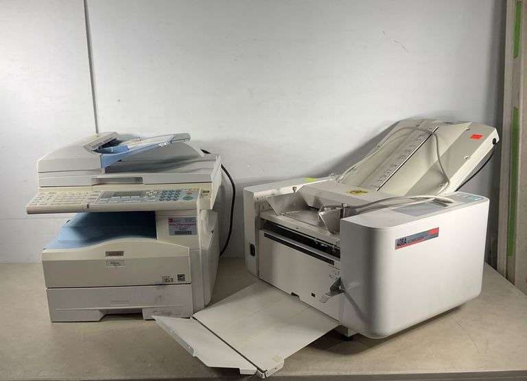 Office Supply Scrap Lot with Ricoh MP 171 Multifunction Printer and MBM ...