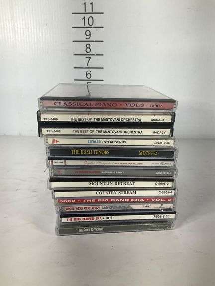 Assorted Lot of 12 Music CDs Featuring Various Artists and Genres ...