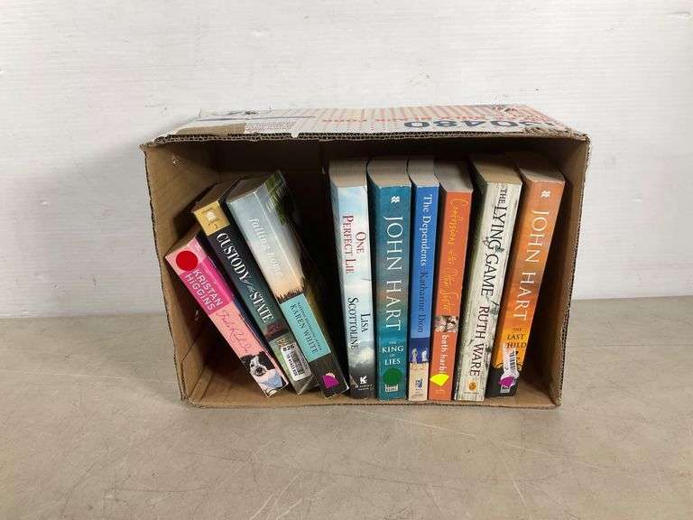 Collection of Assorted Hardcover and Paperback Novels by Various ...