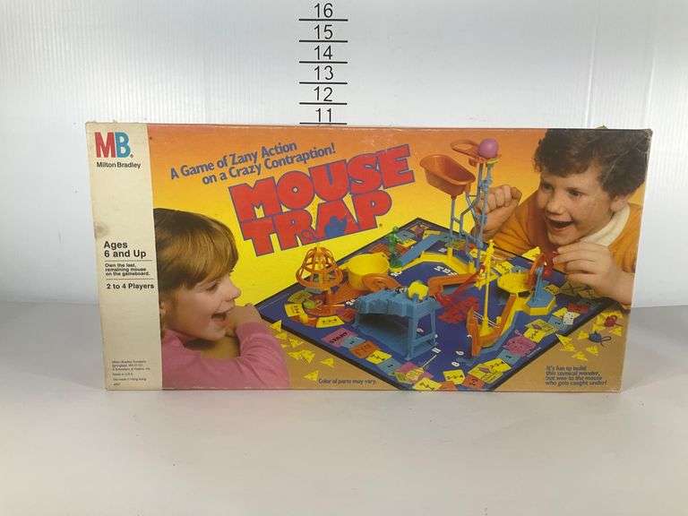 Mouse Trap Board Game by MB Games, Ages 6 and Up - Hash Auctions