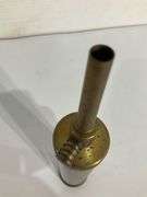 Brass Traditions Black powder flask - Hash Auctions