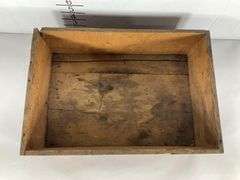 Rumford Advertising Crate with Stenciled Baking Powder Branding - Hash ...