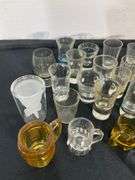 Collection of Assorted Shot Glasses in Various Sizes and Colors - Hash ...