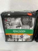 Two Packages of CVS Health Fitted Briefs, X-Large, 14-Count Each - Hash ...