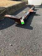 Steel Trailer Hitch with Rusted Finish and Receiver Hitch Opening ...