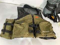 Two Life Jackets: Stearns Boating Vest and Field & Stream Fishing Vest ...