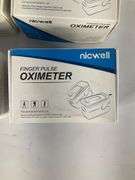 Lot of Four Nicwell Finger Pulse Oximeters in Original Packaging - Hash ...