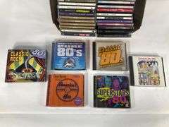 Collection of 1980s-Themed Music CDs Featuring Various Artists - Hash ...