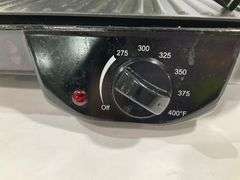 Rival Electric Grill and Griddle Combination Appliance - Hash Auctions