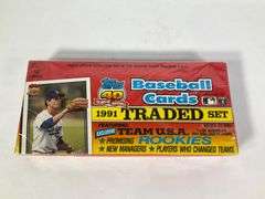 1991 Topps Traded Baseball Cards Factory Sealed Set - Hash Auctions
