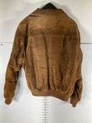 Norm Thompson Brown Leather Jacket with Quilted Lining - Hash Auctions