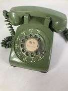 Green Rotary Dial Telephone by Bell System with Modem Base - Hash Auctions
