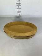 Set of Garden Ridge Gold Oval Chargers - Hash Auctions