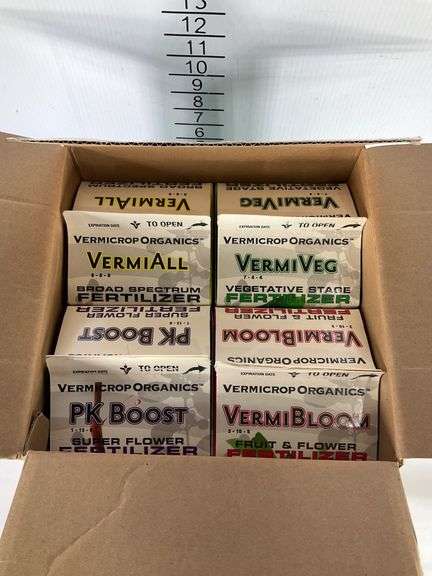 Vermicrop Organics Fertilizer Sample Pack with Four Varieties - Hash ...