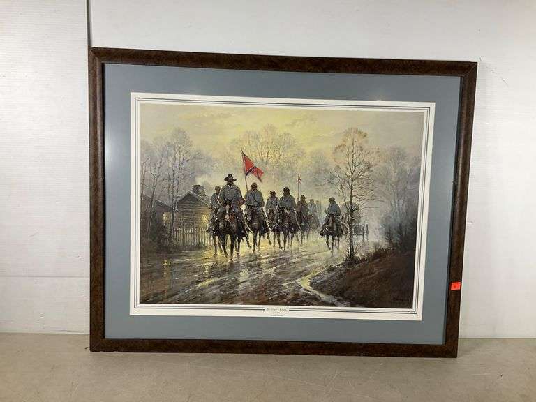 ‘Jeb Stuart’s Return’ by G. Harvey, Signed and Numbered Limited Edition ...