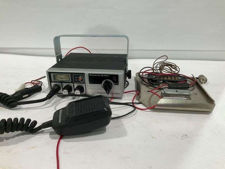 General Electric 40-Channel PLL System CB Radio with Accessories - Hash ...