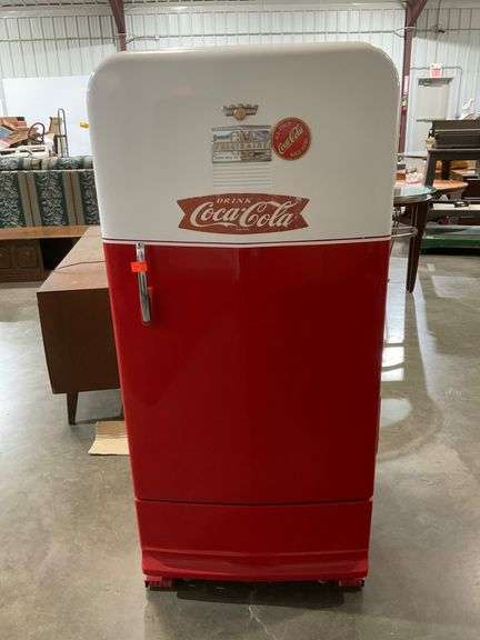 Mid-20th Century Frigidaire General Motors Refrigerator with Coca-Cola ...