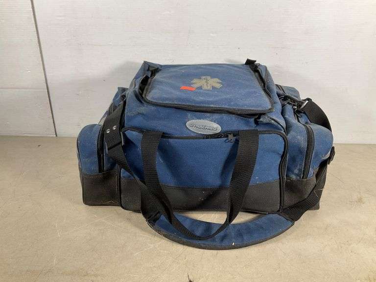 Blue Dynamed Emergency Medical Bag with Contents - Hash Auctions