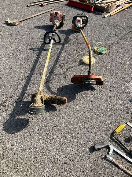 Two Stihl String Trimmers with String Reels, Sold As-Is - Hash Auctions