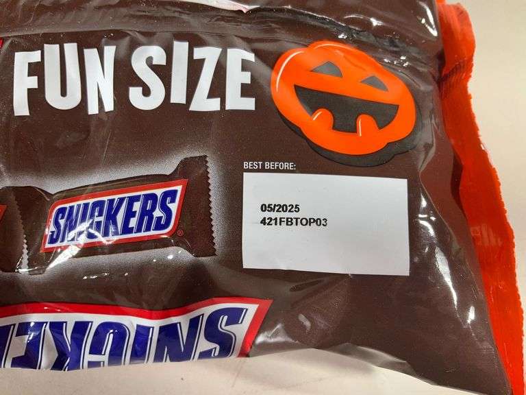 Two Bags of Snickers Fun Size Halloween Candy, 18.71 oz Each - Hash ...