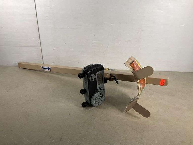 Liberty Garden Free Standing Hose Stand With Faucet and Orbit 2-Outlet ...