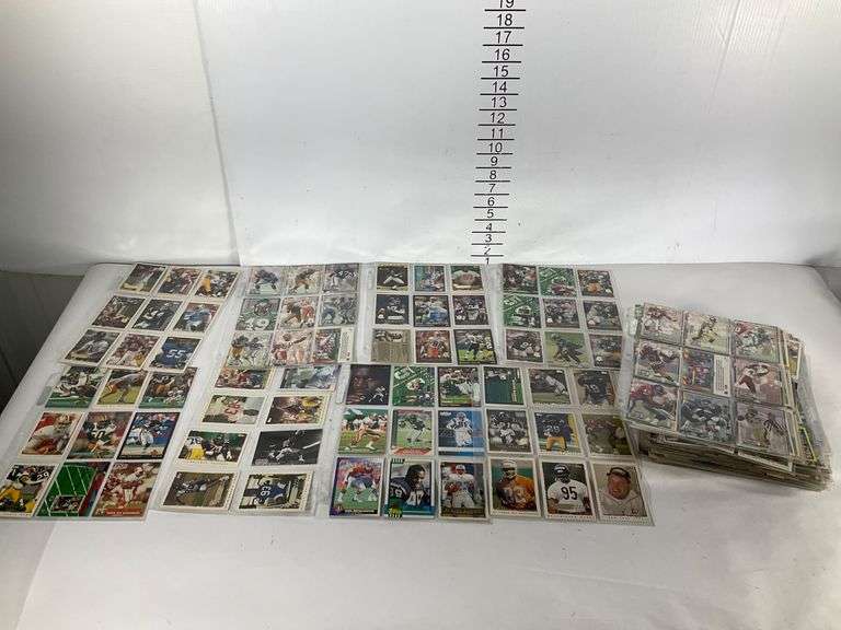 Collection of Sports Trading Cards Featuring Football Players - Hash ...