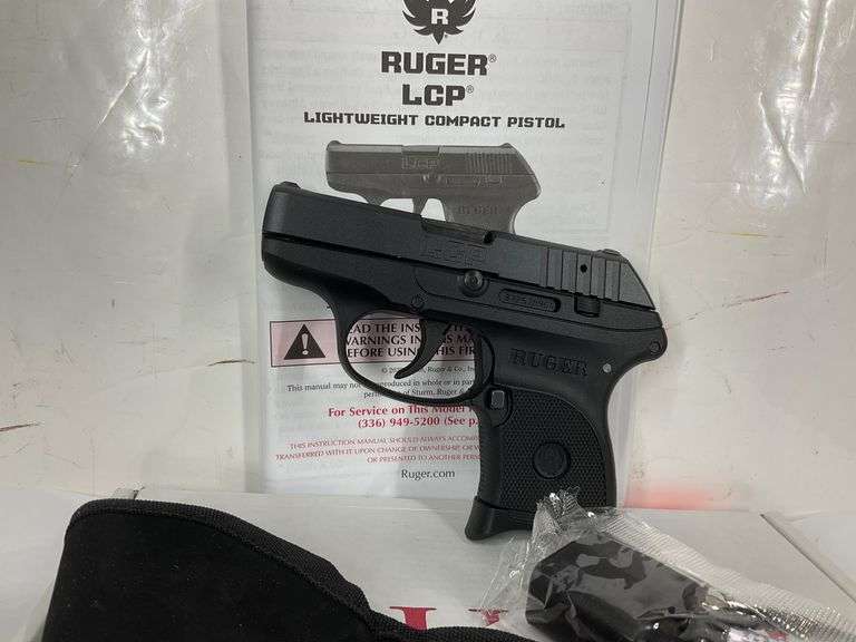 Ruger LCP .380 Auto Lightweight Compact Pistol with Original Box and Accessories - Hash Auctions