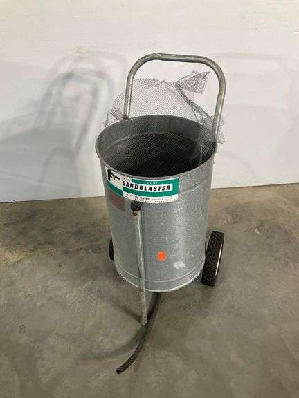 Sears Utility Sandblaster with Hose and Mesh Cover - Hash Auctions