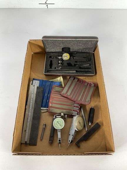 Collection of Precision Measuring Tools, Indicators, and Accessories ...