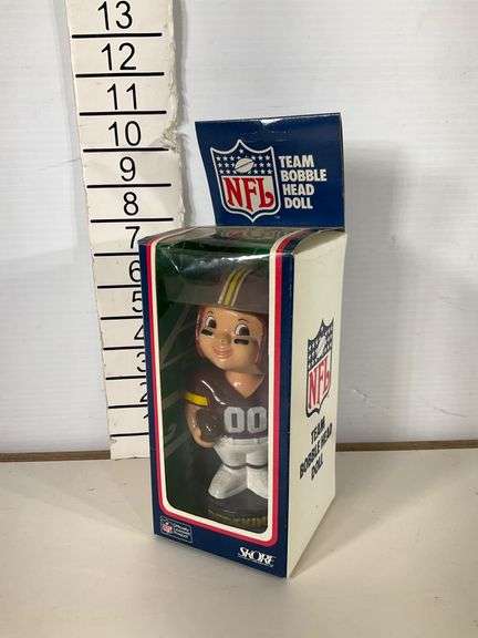 NFL Team Bobble Head Doll in Original Box Featuring Washington Redskins ...