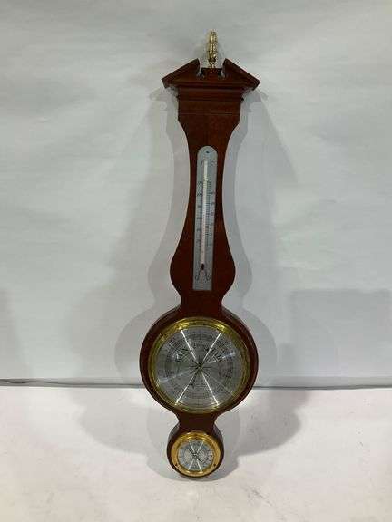 Howard Miller Model 612-712 Wall Barometer with Thermometer and ...