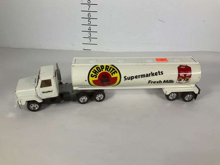 Ertl Die-Cast Truck and Milk Tanker with ShopRite Supermarkets Design ...