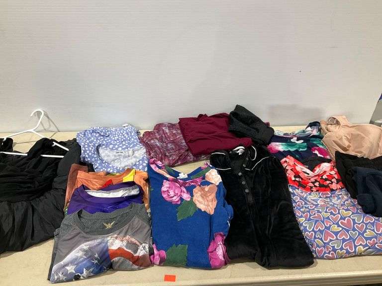 Assorted Women’s Clothing Lot with Dresses, Tops, and Pants - Hash Auctions