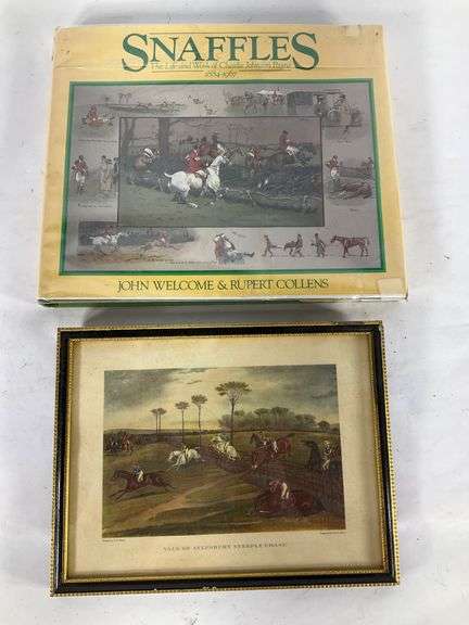 Book ‘Snaffles’ by John Welcome & Rupert Collins with Framed Print ...