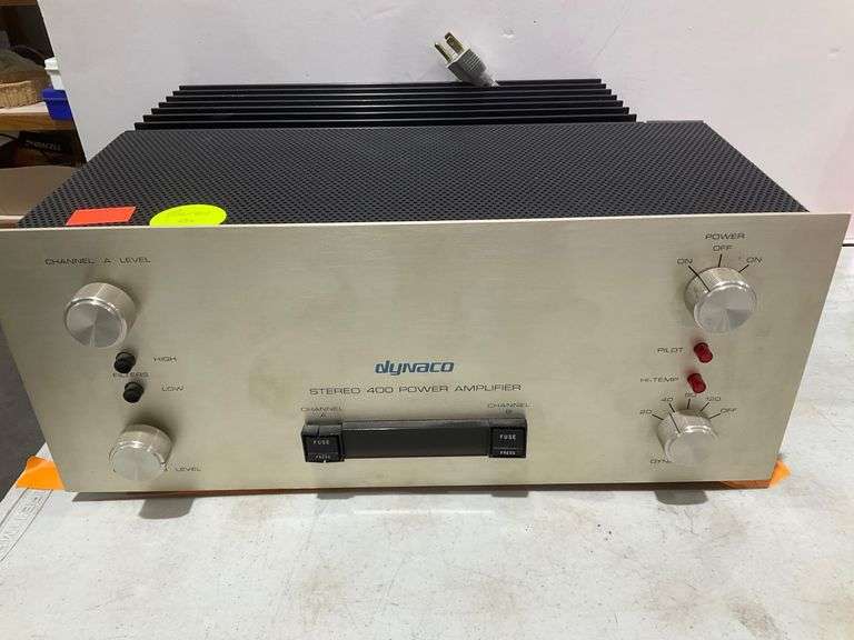 Dynaco Stereo 400 Power Amplifier with Front Panel Controls - Hash Auctions