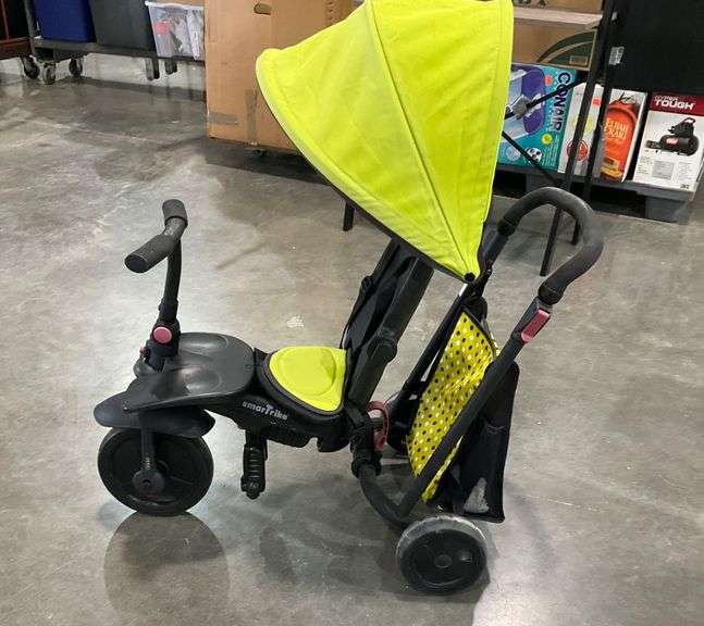 SmarTrike Tricycle Stroller with Canopy and Push Handle - Hash Auctions