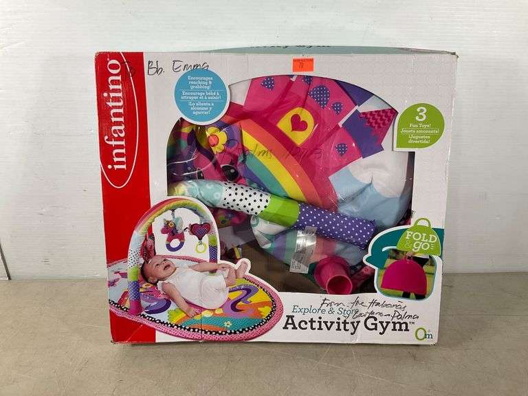 Infantino Explore & Store Activity Gym with Foldable Design - Hash Auctions