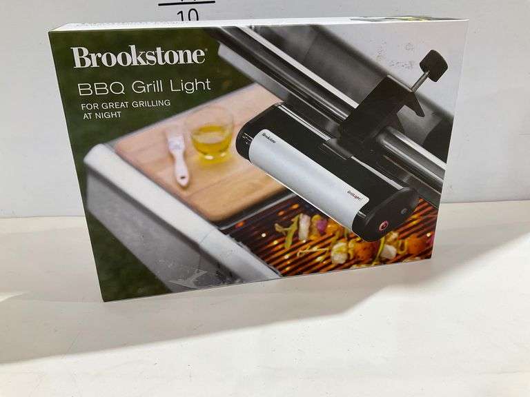 Brookstone BBQ Grill Light with Clamp Attachment - Hash Auctions