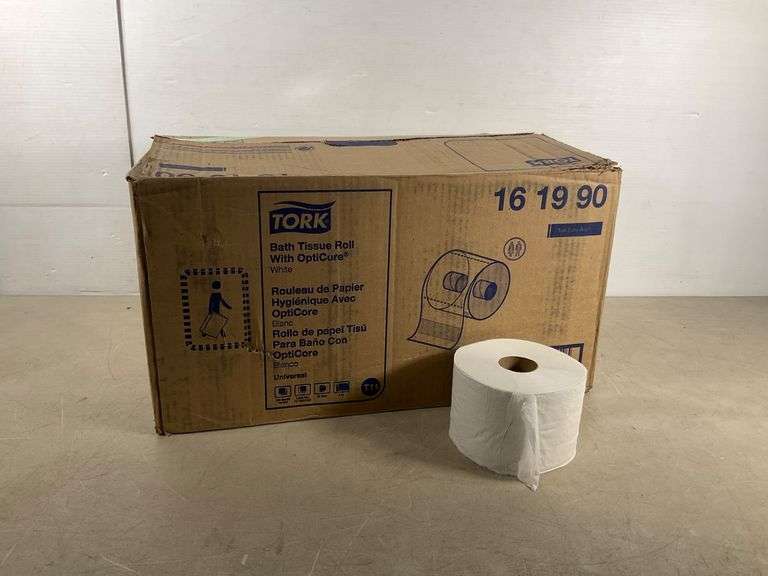 Case of Tork Bath Tissue Rolls With OptiCore Technology - Hash Auctions