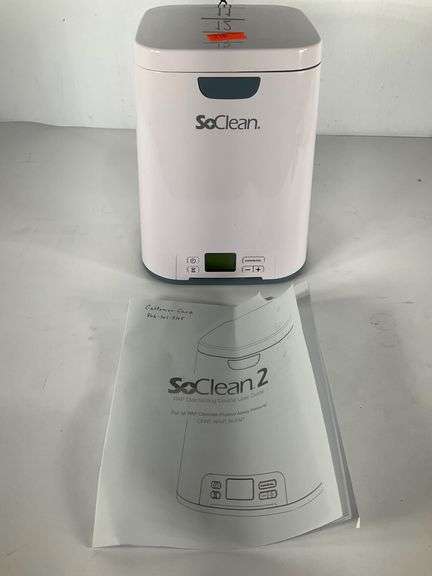 SoClean 2 CPAP Cleaner and Sanitizer With User Manual - Hash Auctions