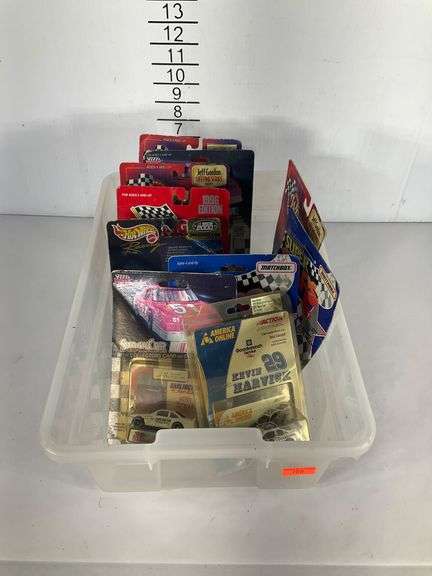 Assortment of Die-Cast NASCAR Racing Cars in Original Packaging - Hash ...