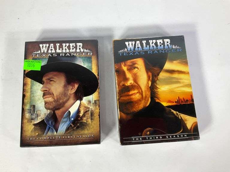 Walker, Texas Ranger DVDs: Seasons 1 and 3 - Hash Auctions