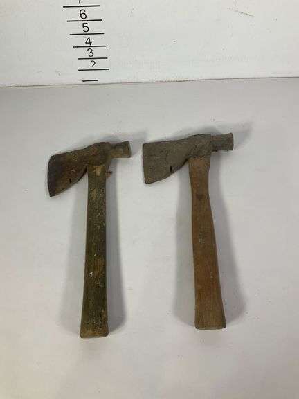 Pair of Vintage Hand Axes from the Pope Estate Property - Hash Auctions