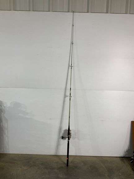 8ft Daiwa Graphite Composite Fishing Rod with Reel - Hash Auctions