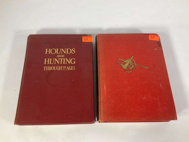 Pair of ‘Hounds and Hunting Through the Ages’ Hardcover Books by Joseph ...