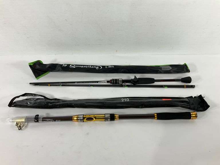 Sougayilang Fishing Rods with Protective Sleeves, 1.8M and 210 Models ...