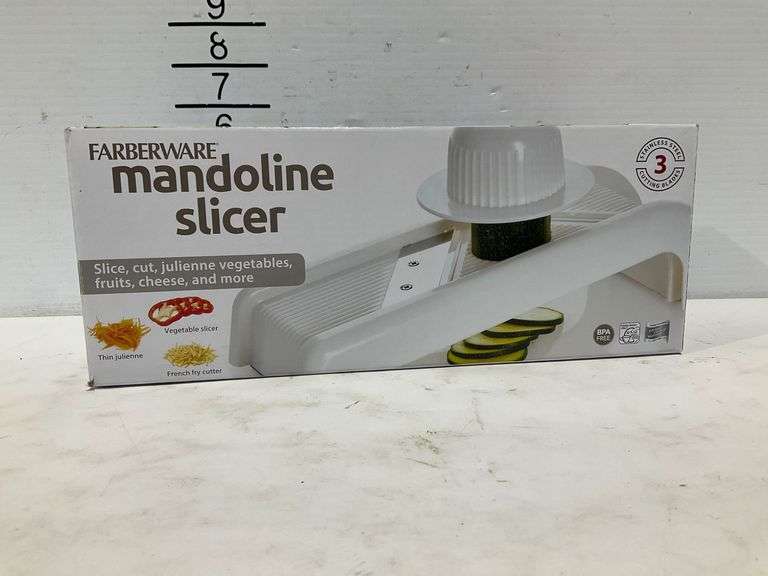 Farberware Mandoline Slicer with Hand Guard - Hash Auctions